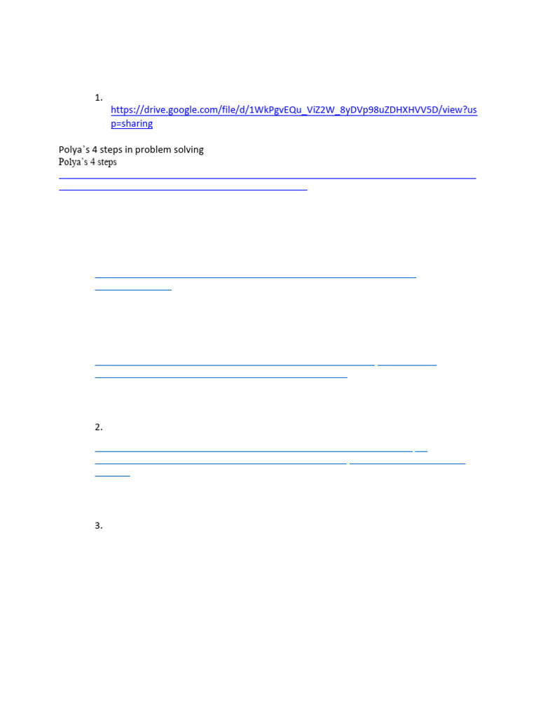 MMW. Week 3 Lessons | PDF