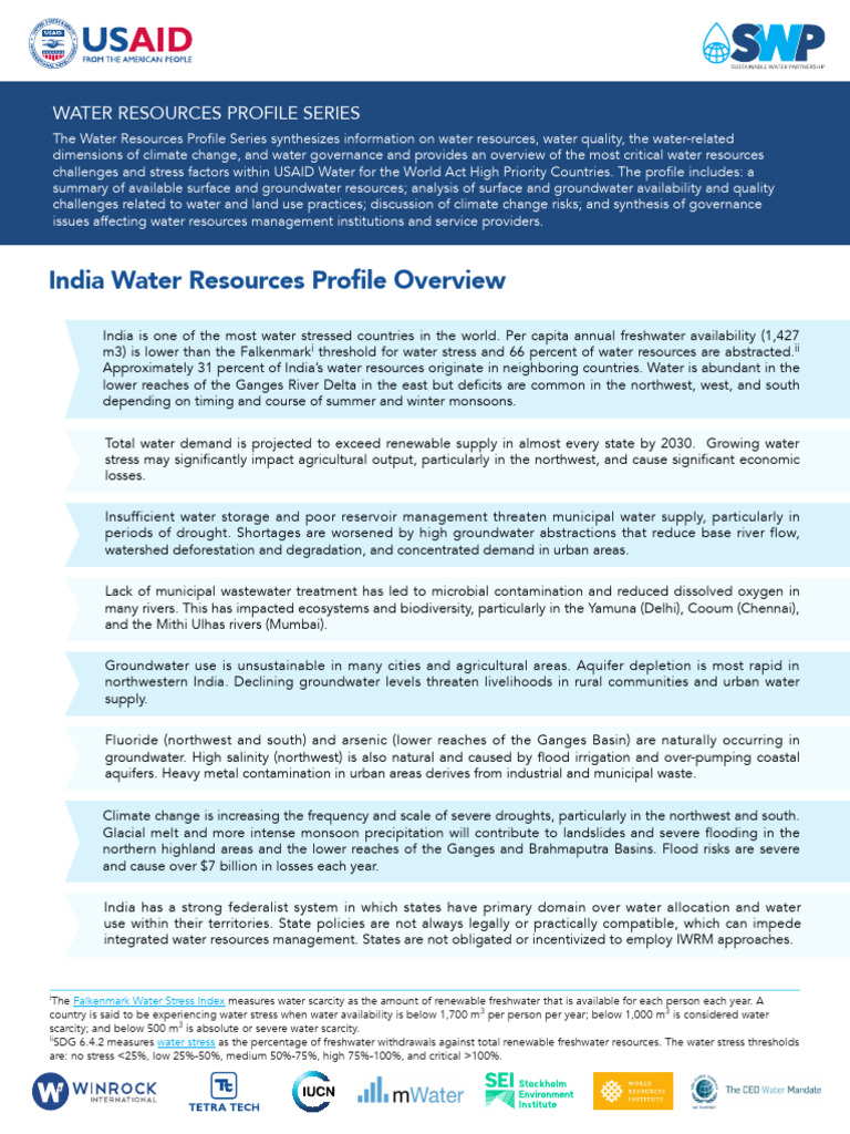 India Country Profile-Final | PDF