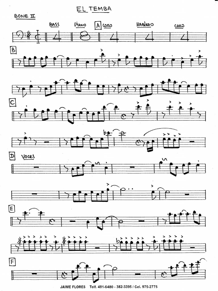 El Temba - 2 Bone | PDF