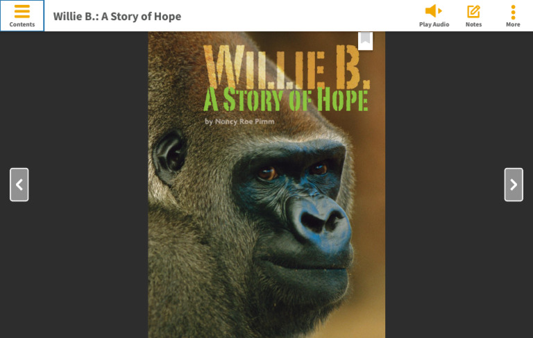 Willie B. A Story of Hope - HMH-ELA INTO RD V2 NA 05 ESE E M10 | PDF