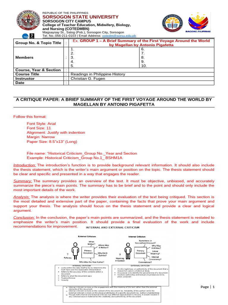 Format Historical-Criticism | PDF
