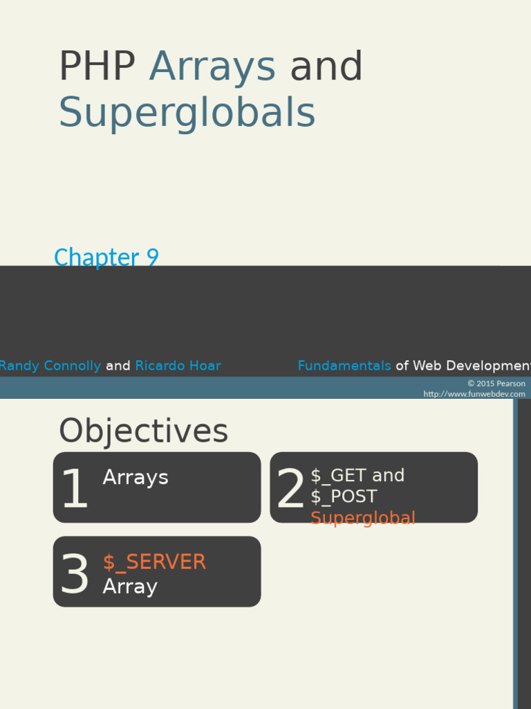 Chapter 5b - PHP (Part 2) | PDF