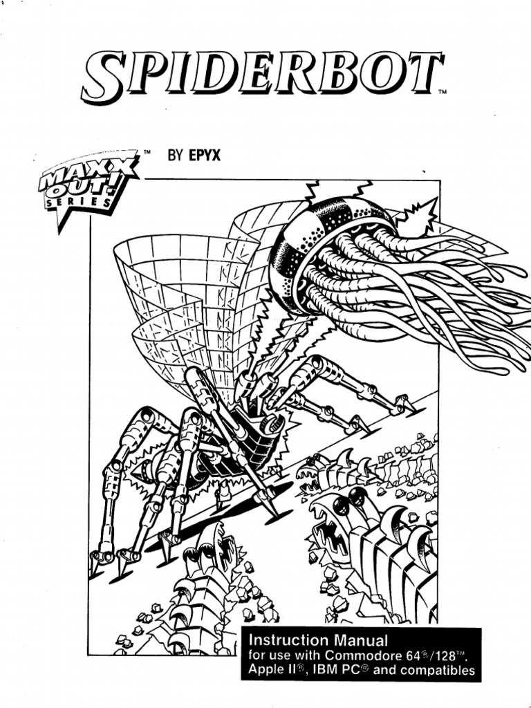 Spiderbot (1988) | PDF | Video Game Platforms | Games & Activities