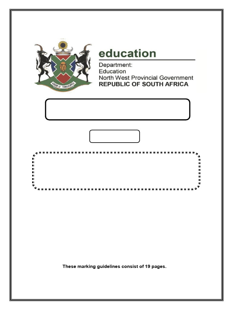 NW NSC Economics P2 MG Eng Sept 2024 | PDF | Climate Change | Perfect ...