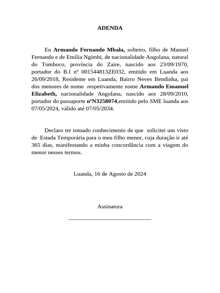 ADENDA | PDF