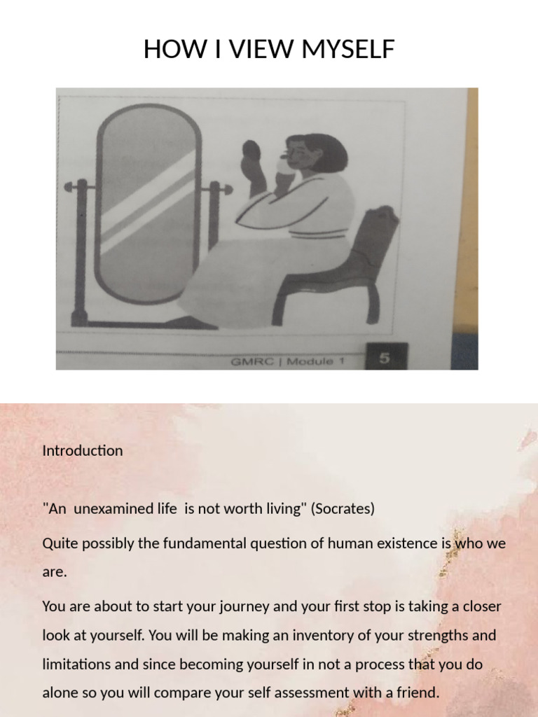 How I View Myself | PDF