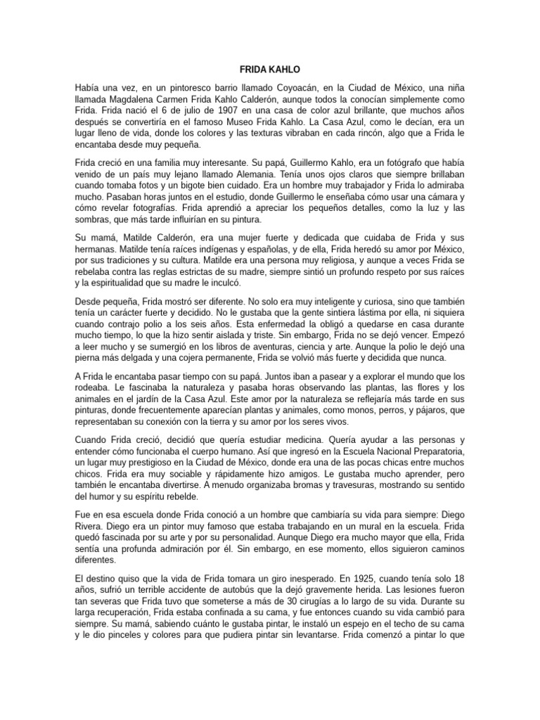 Frida Kahlo | PDF