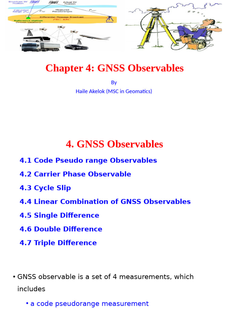 Chapter 1 2 GNSS Positioning Modes 1 | PDF