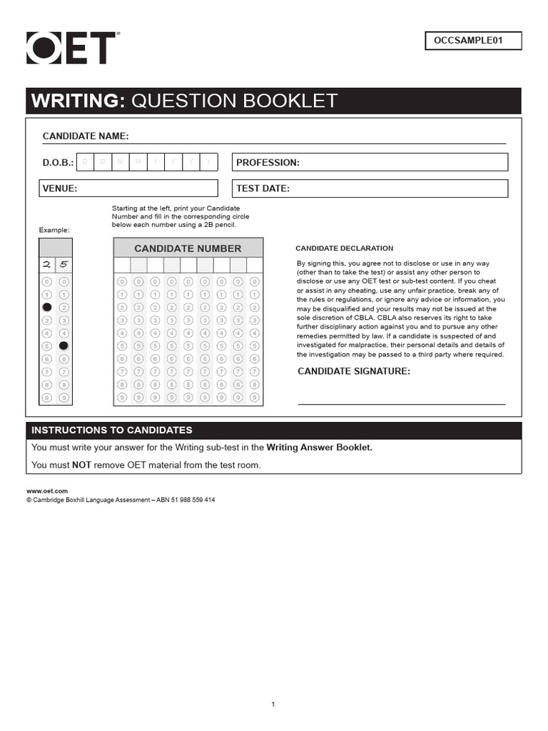 Occupational Therapy Sample 1 | PDF | Health Care | Psychology