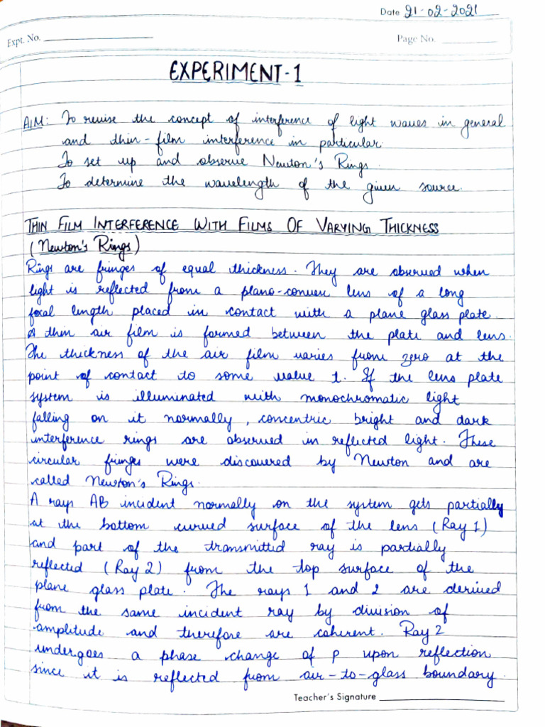 Waves and Optics notes | PDF