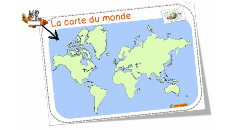 Planisphere Couleur A4 | PDF