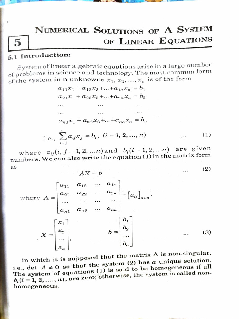 Numerical Methods Chapter 5 | PDF