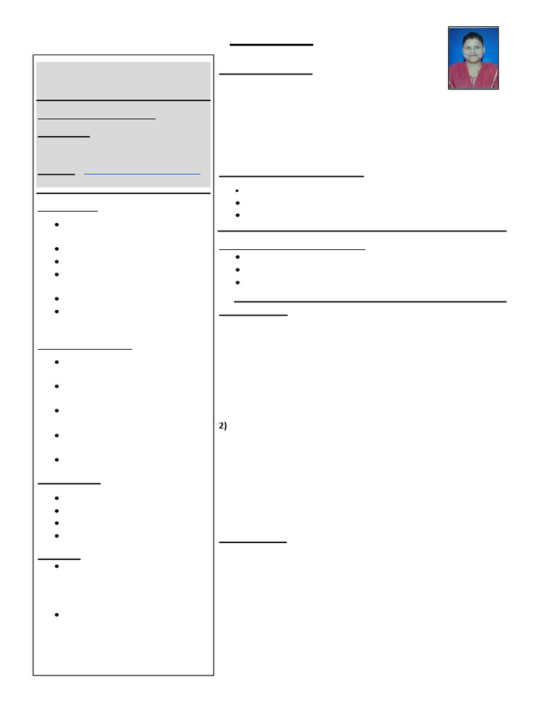 Archana Prashant Bhosale RESUME | PDF