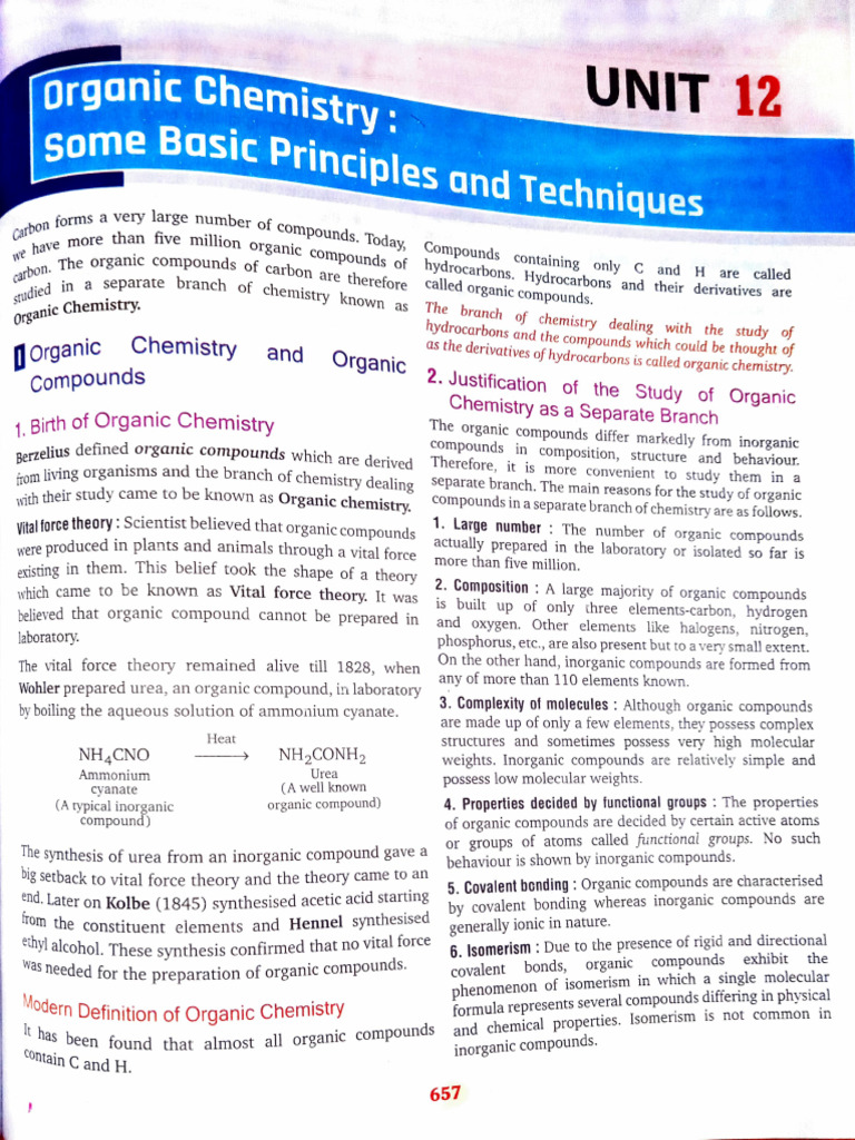 OrganicChem Ch1-Part1 | PDF
