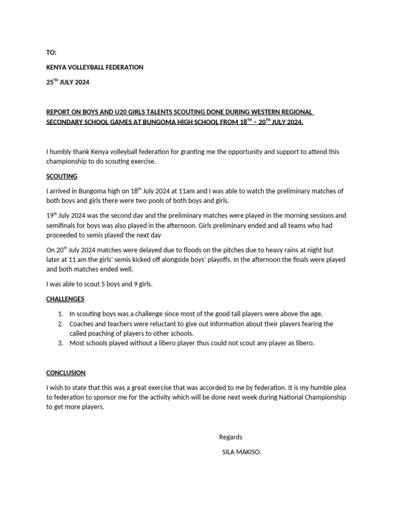 Scouting Report | PDF