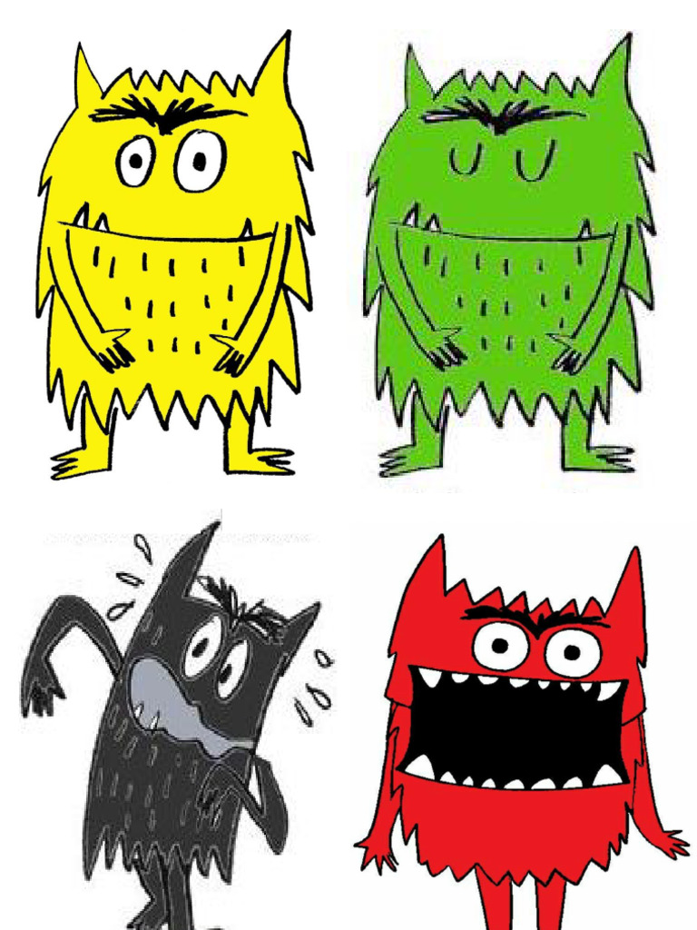 MONSTRUOS DE COLORES | PDF