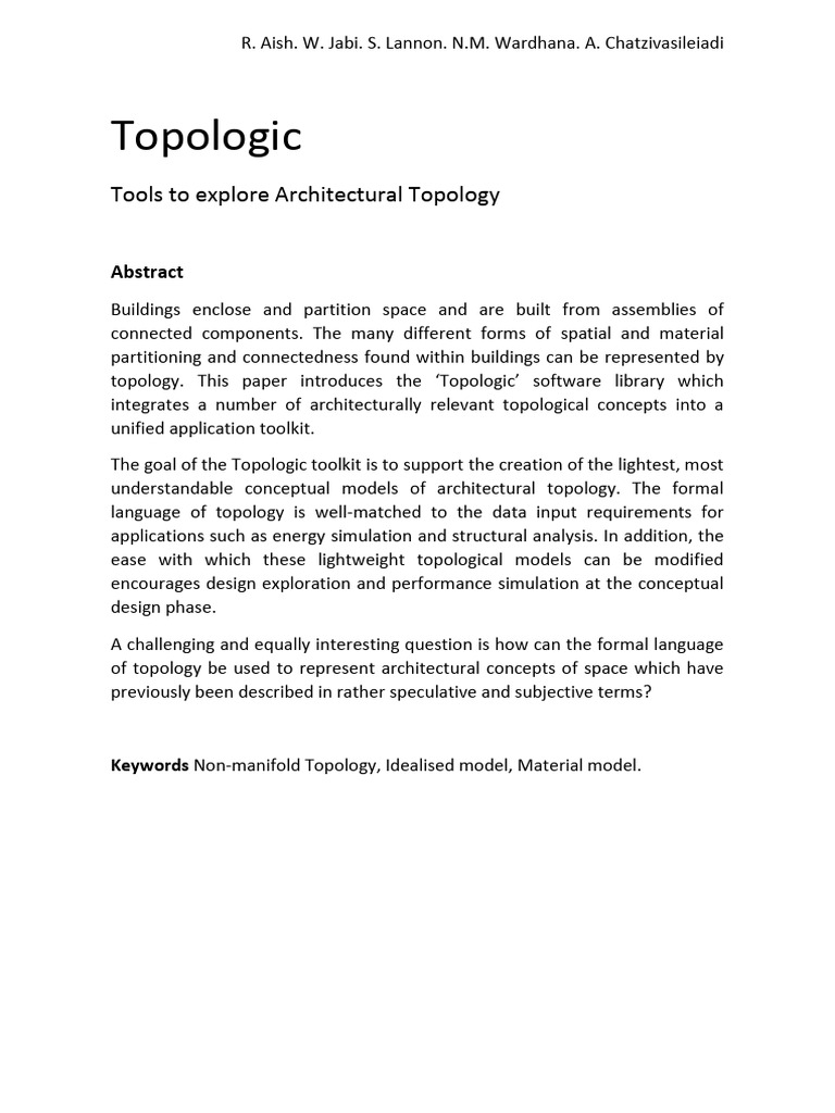 AAG2018 Topologic ORCA | PDF