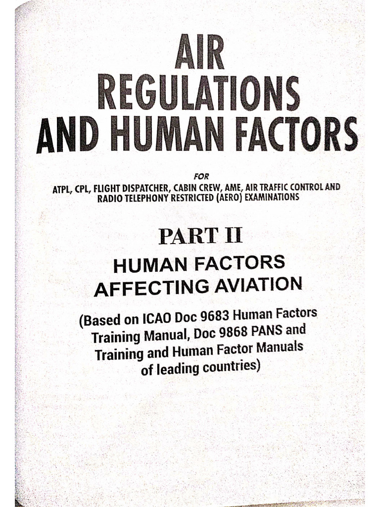 Human Factor Notes | PDF
