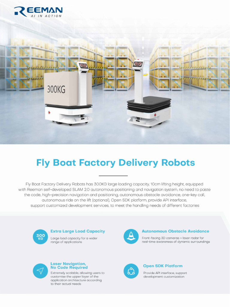 Reeman Robot Catalog20240514 | PDF