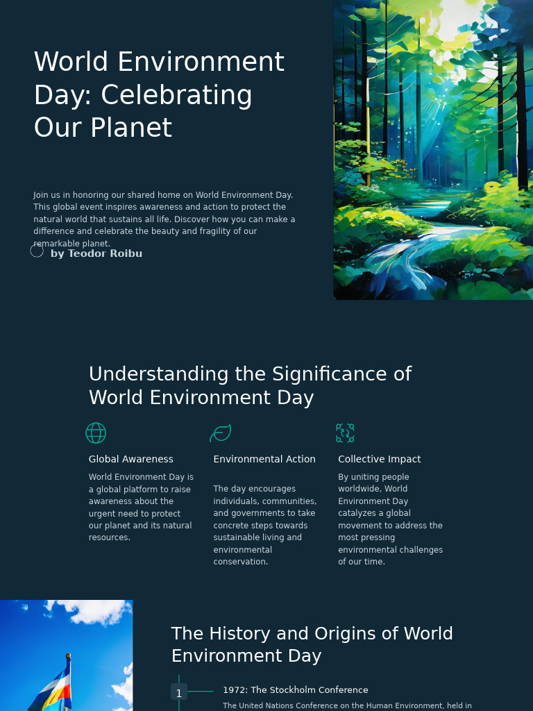 World Environment Day Celebrating Our Planet | PDF