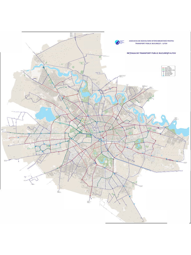 Harta Retelei de Transport Public 02.09.2024 | PDF