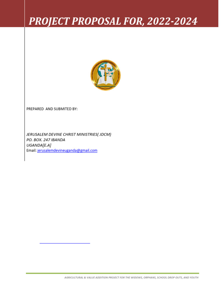 Agricultural Project For Widows, Orphans, School Drop Outs, and The ...