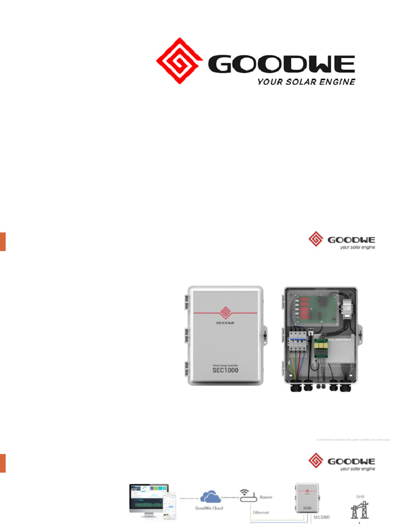 GW SEC1000 Guía de Configuración ES V1.0.2 | PDF