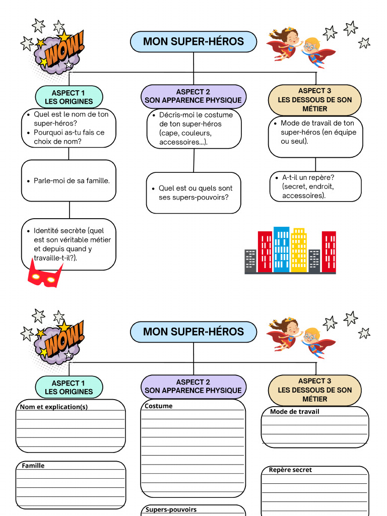 Mon Super-Héros | PDF