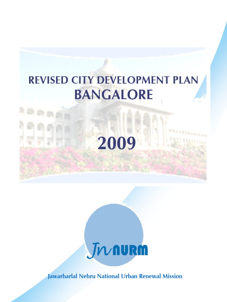 Revised CDP Bangalore Volume 1 | PDF