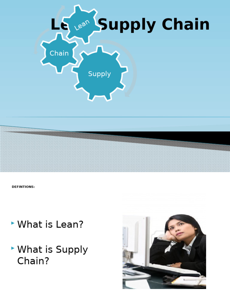 Chapter 8 Lean Supply Chain | PDF