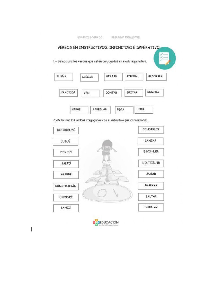 Actividad de Verbo en Infinitivo | PDF