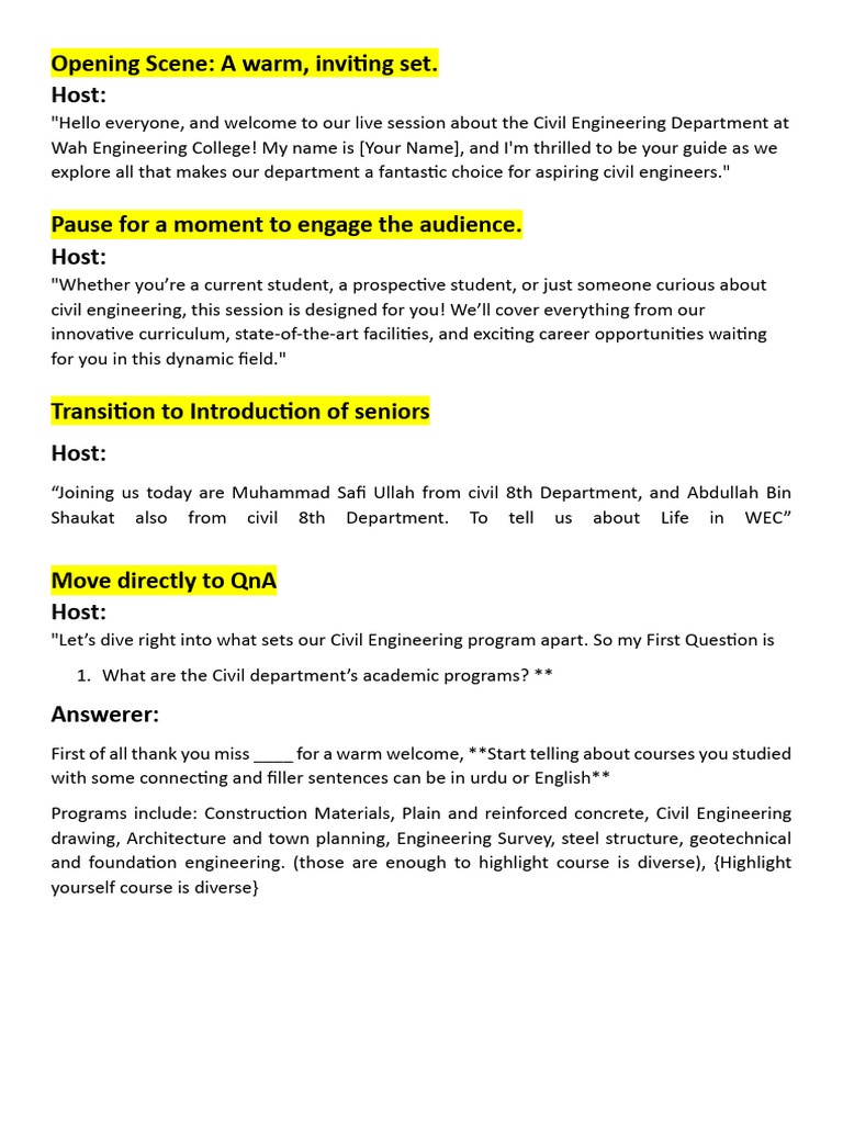 Live Session CED | PDF