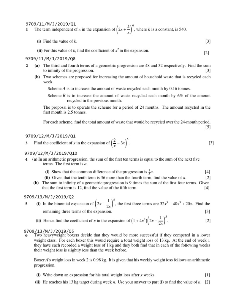 4-Sequences-and-Series | PDF
