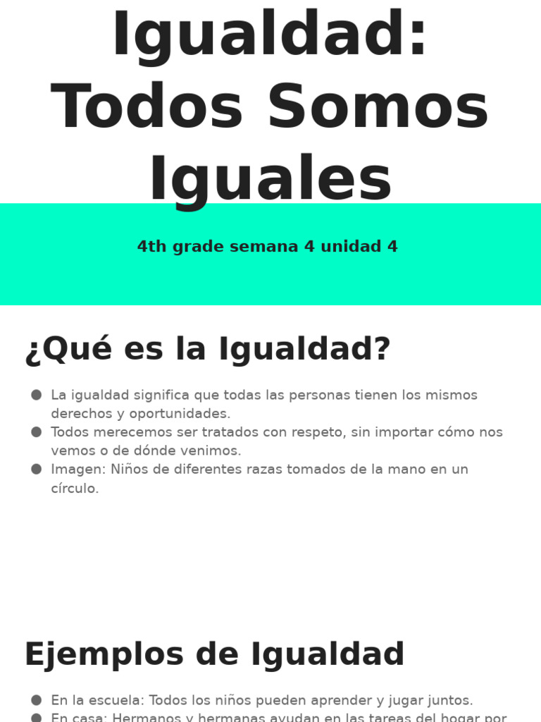 Todos Somos Iguales Página 17 | Imágenes De Todos Somos Iguales