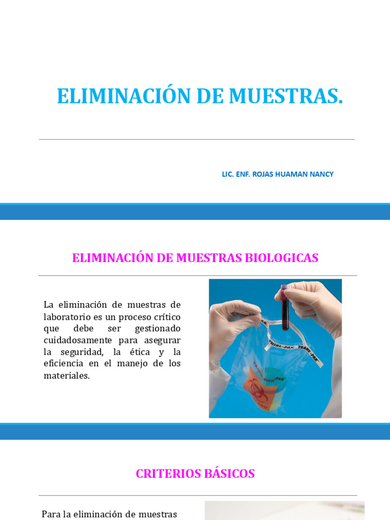 sesion 15 muestras biologicas (1) | PDF