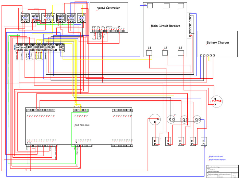 Control Box Wiring Diagram For Dong Feng China Built 45KW Cummins With Deep Sea Panel | PDF