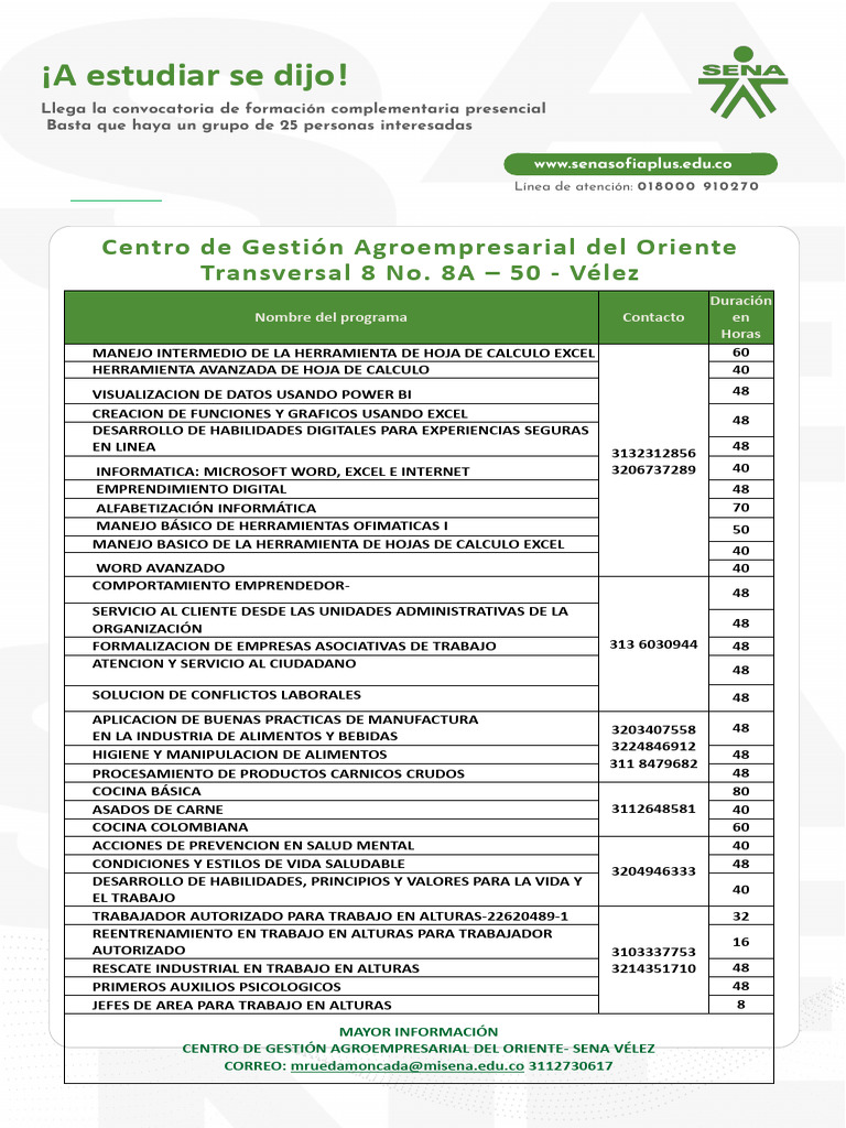 1.Cursos_Complementarios_CGAO | PDF