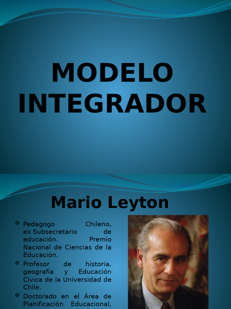Modelo Integrador | PDF