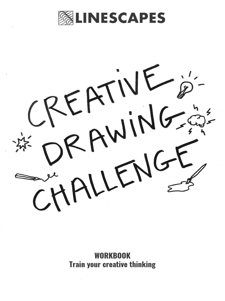 Linescapes Creative Drawing Challenge Workbook | PDF