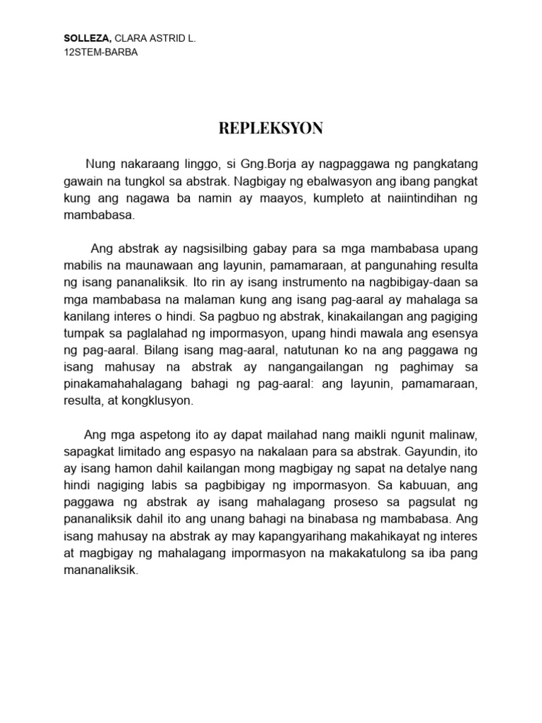 Repleksyon abstrak (1) | PDF