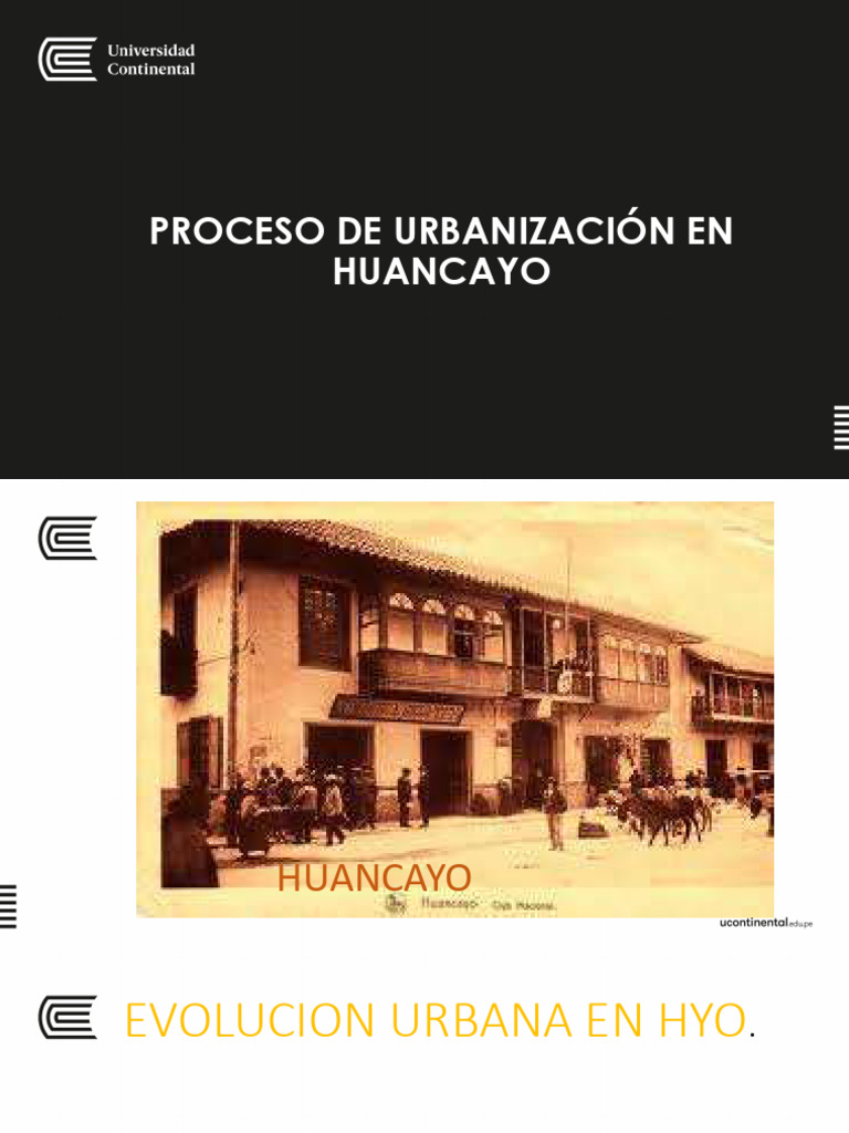 EJEMPLO PROCESO DE URBANIZACION _ HUANCAYO | PDF