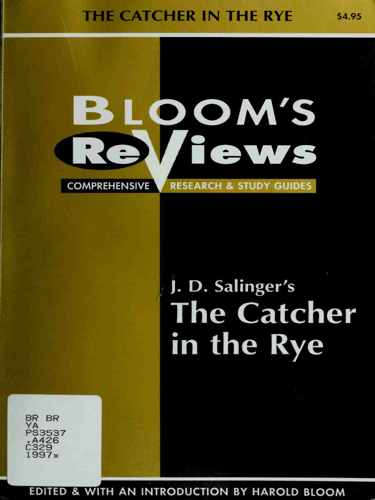 J D Salingers The Catcher in The Rye | PDF