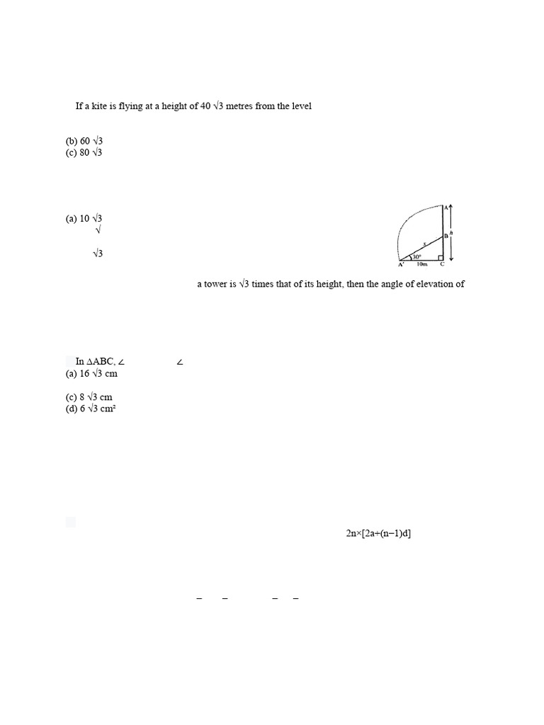 Mathematics X AP GP HD | PDF