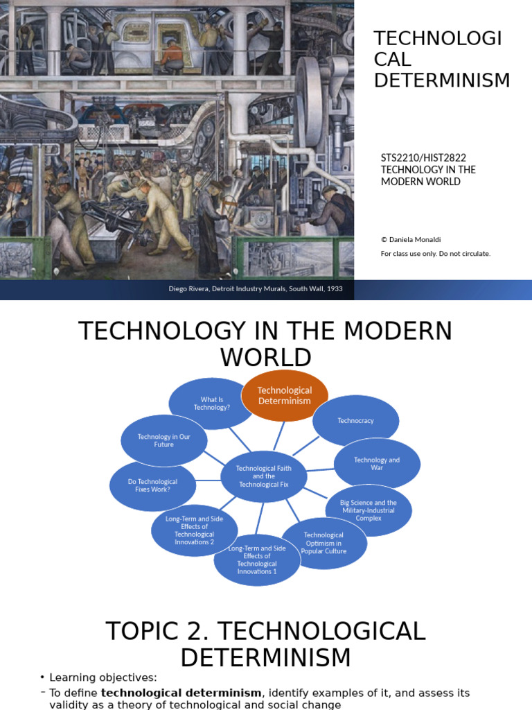 2 Sts2210 Technological Determinism | PDF