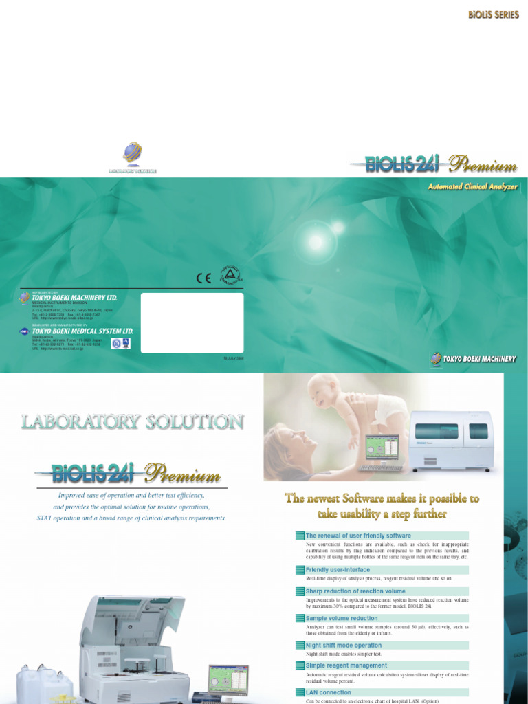 Catalog Biolis - 24i | PDF