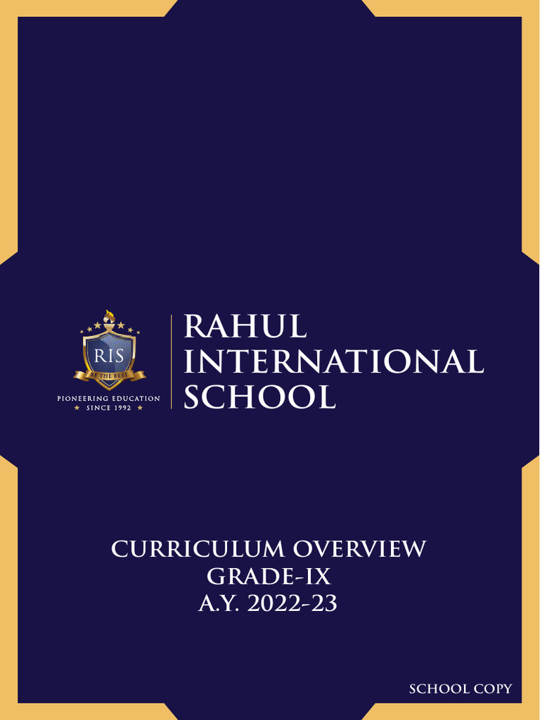 RIS SCHOOL-COPY-IX | PDF