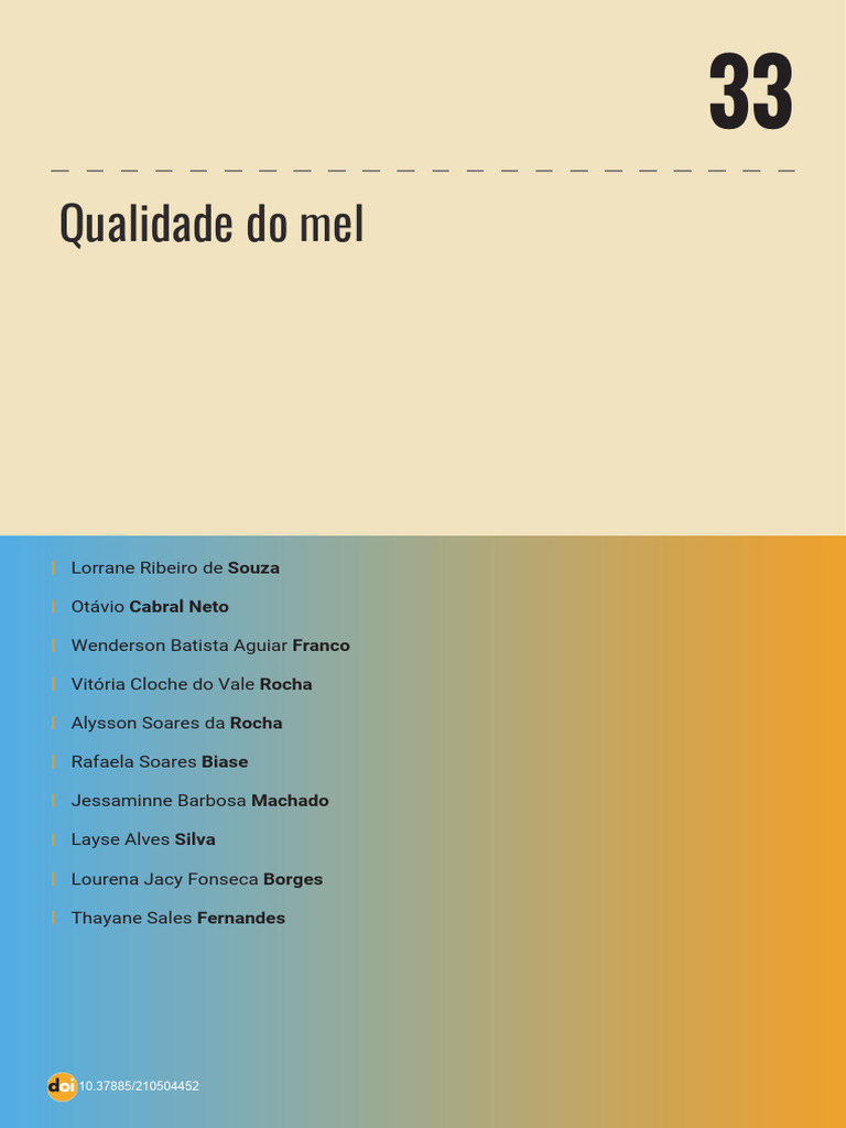 Qualidade Do Mel | PDF