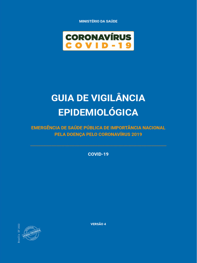 Guia de Vigilância Epidemiológica: Emergência de Saúde Pública de ...