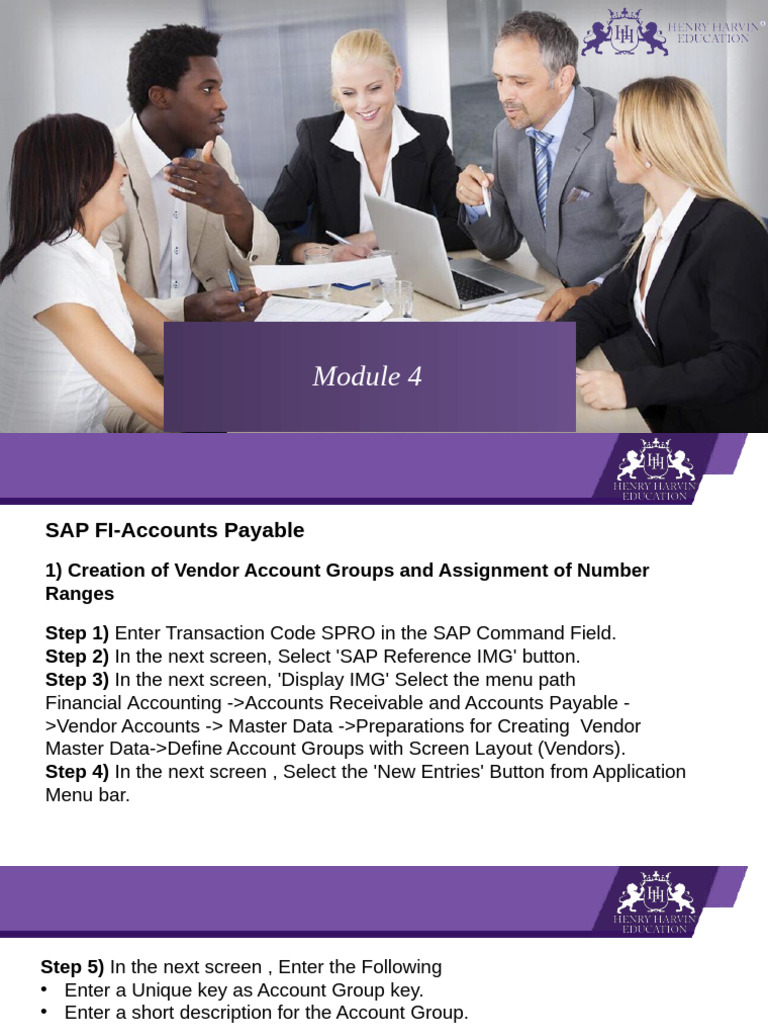 Module 4_SAP FI-Accounts Payable | PDF
