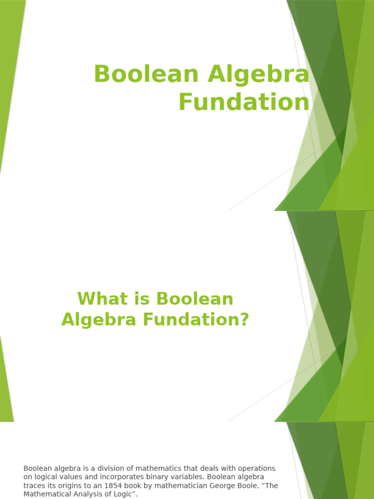 Boolean | PDF